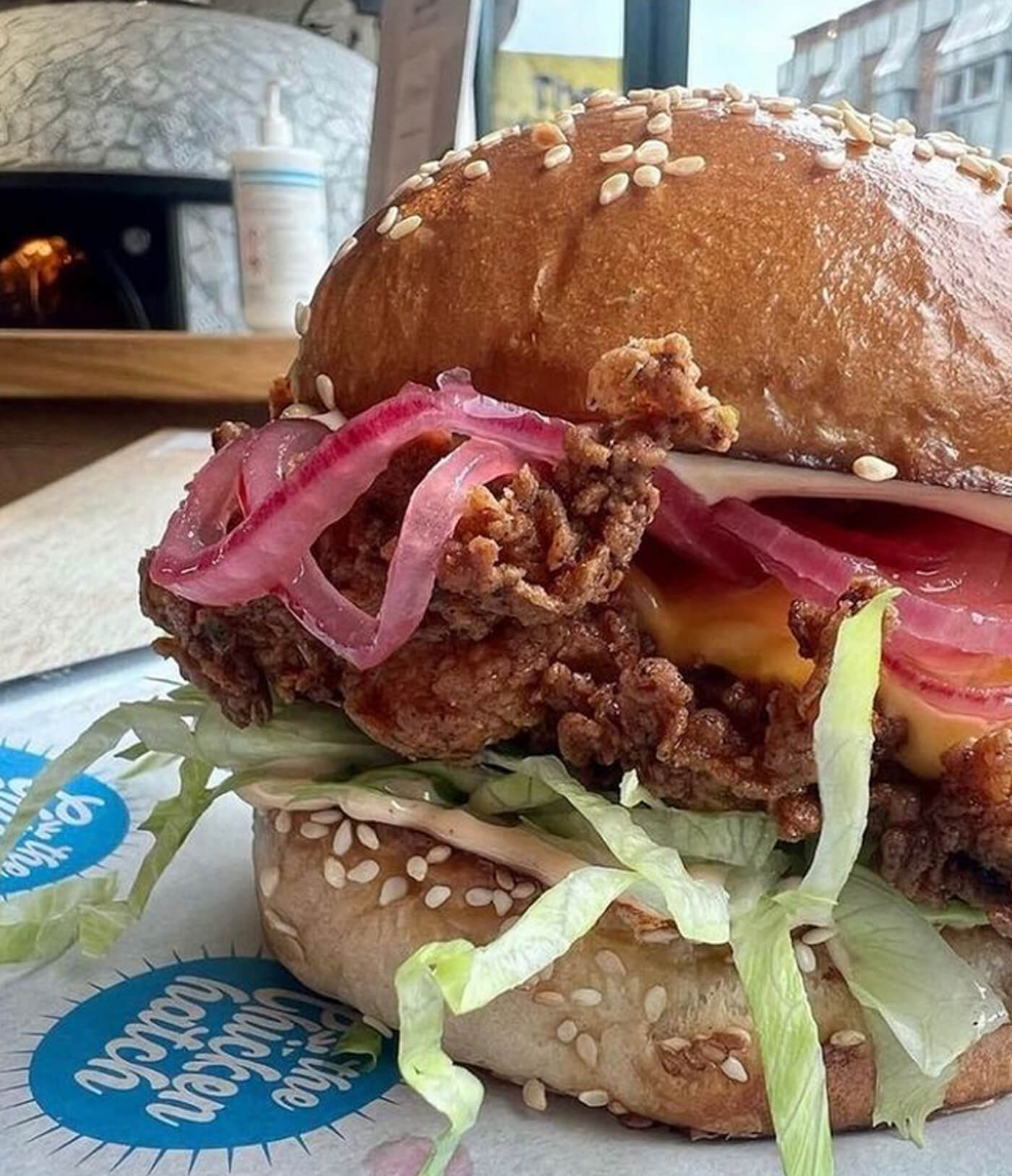 5 burger ideas that you can wrap in personalised printed greaseproof p ...