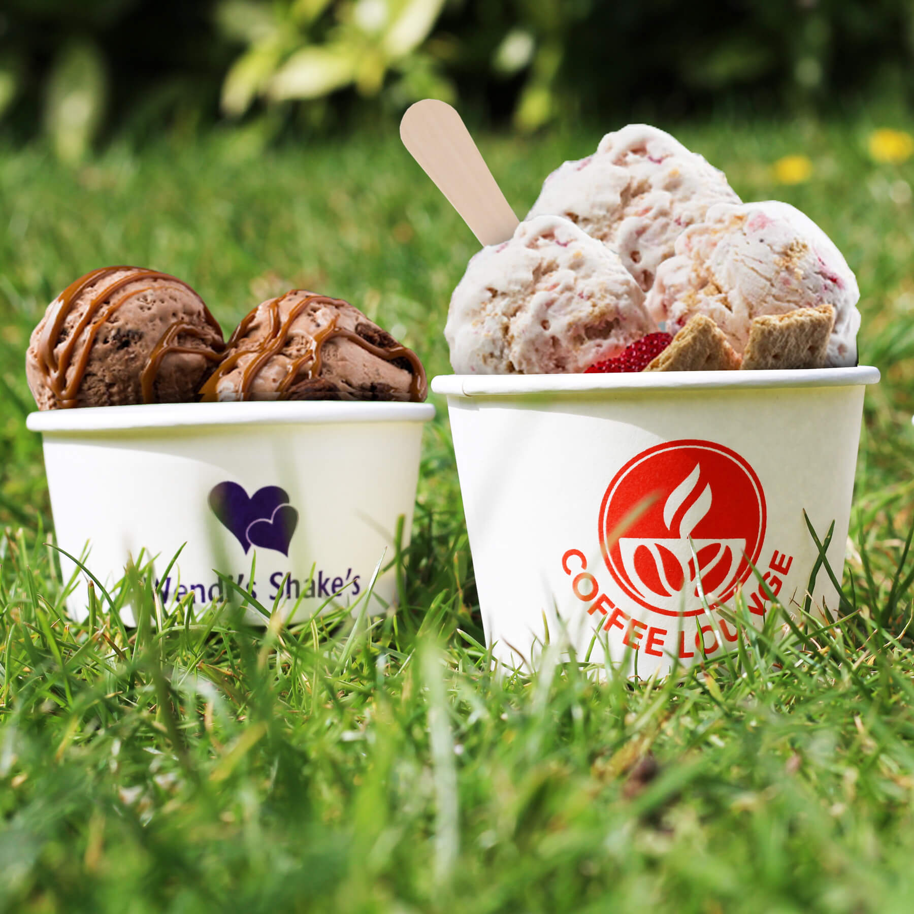 Personalised Ice Cream Cups - PackGenie