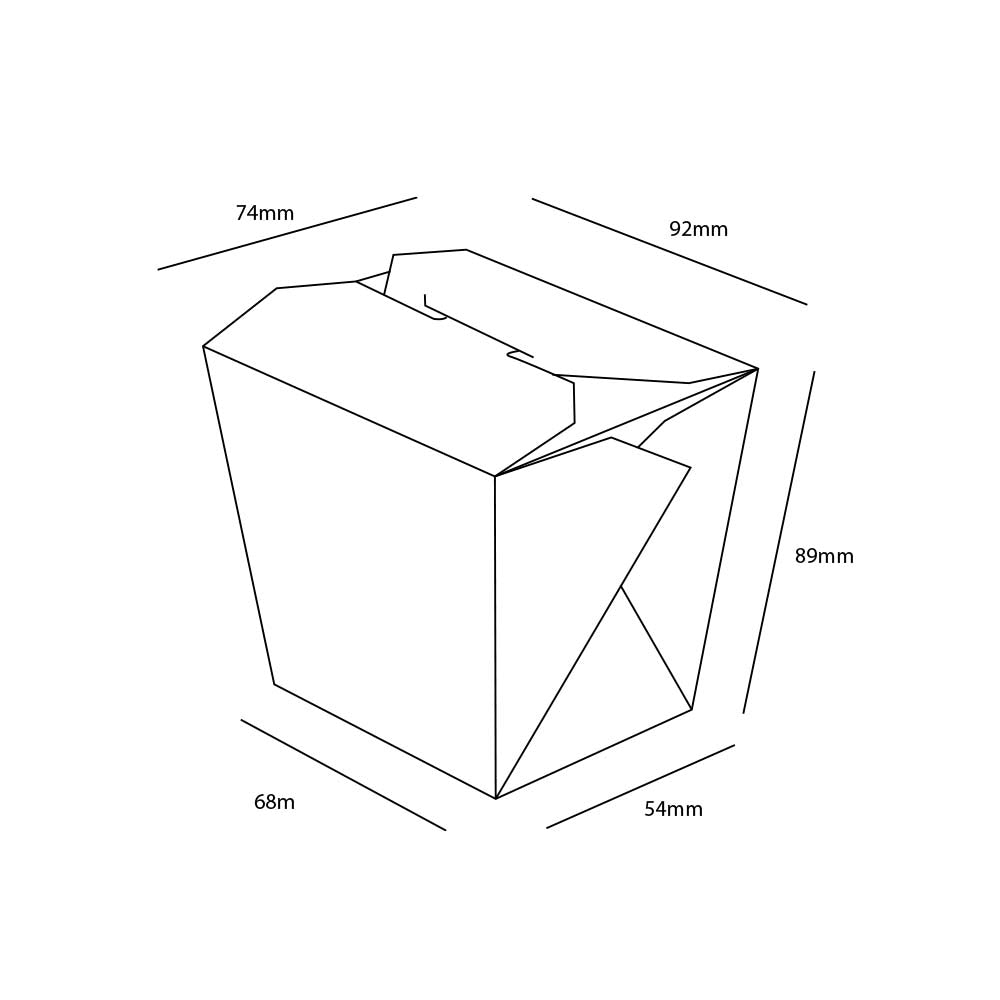 Small Printed Noodle Boxes No8 – PackGenie