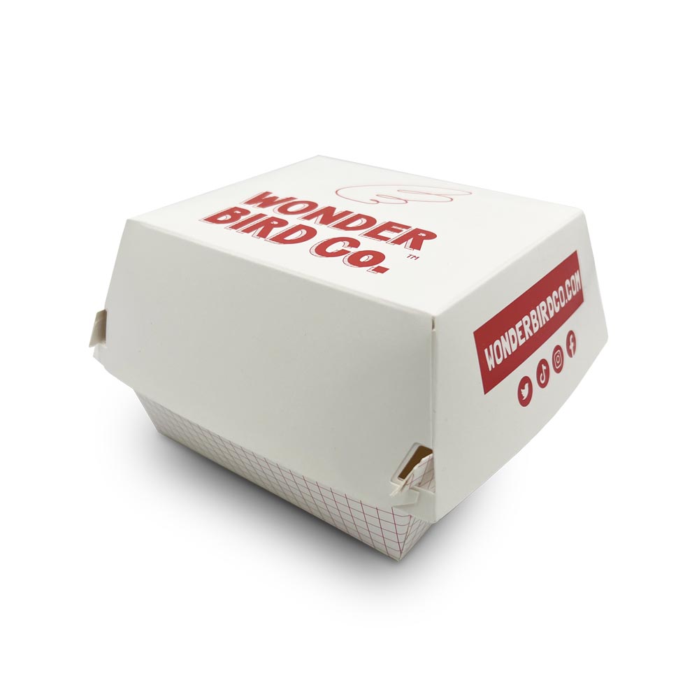 Custom Burger Boxes Standard - PackGenie