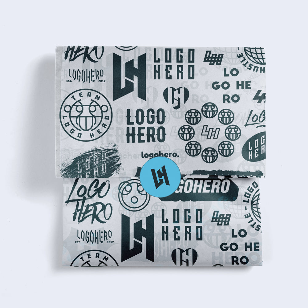 Printed Tissue Paper 28gsm - 30gsm (50x70cm) - PackGenie