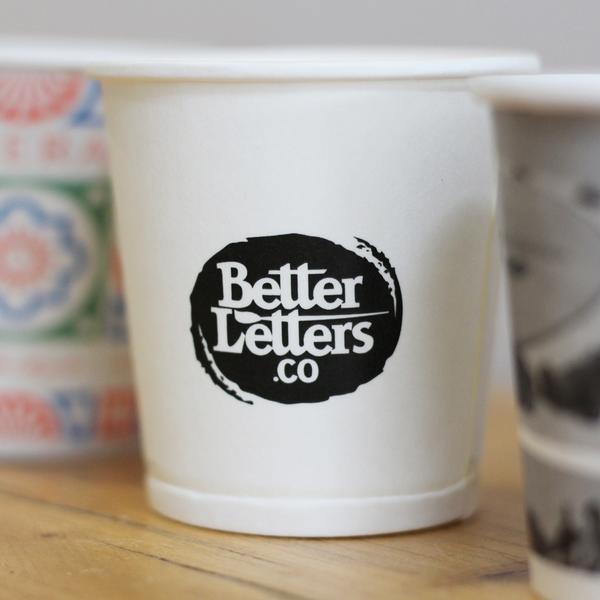 4oz reCUP Single Wall Recyclable Cups with EarthCoating® - PackGenie