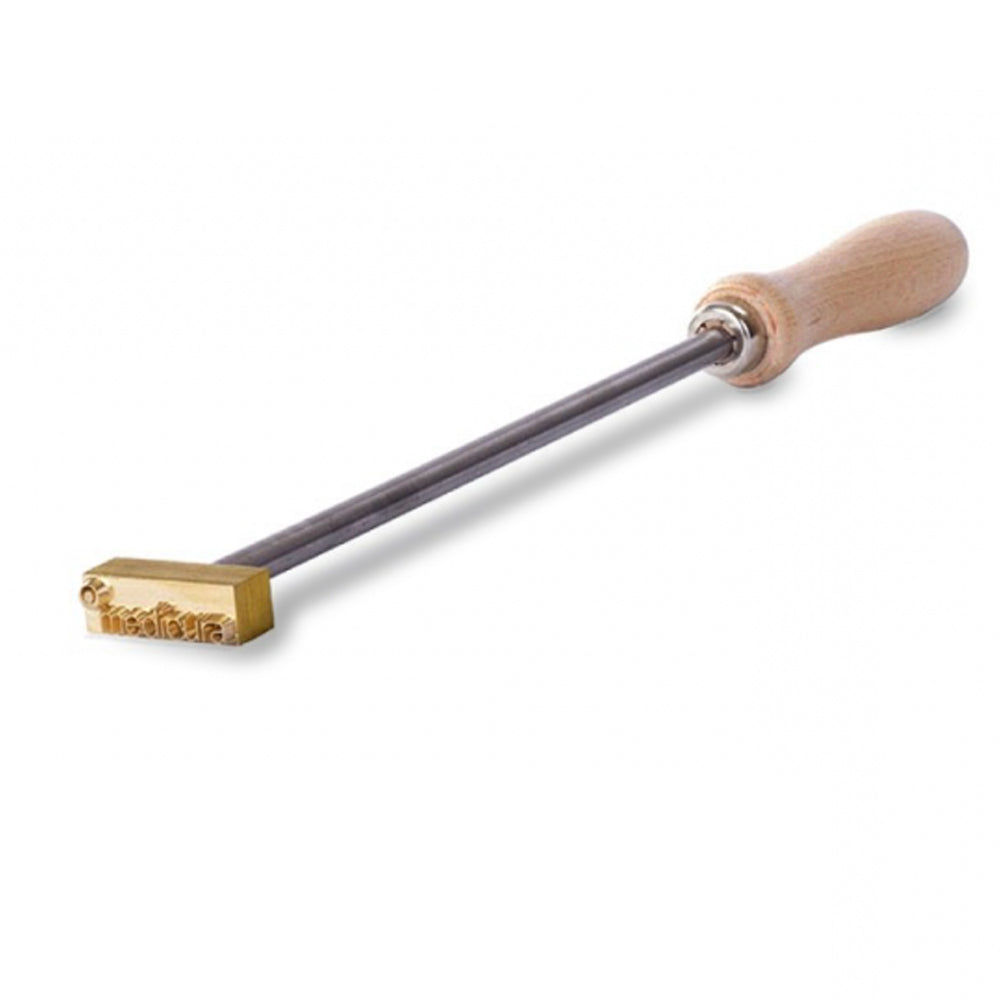 Manual Branding Iron - 35mm x 10mm - PackGenie