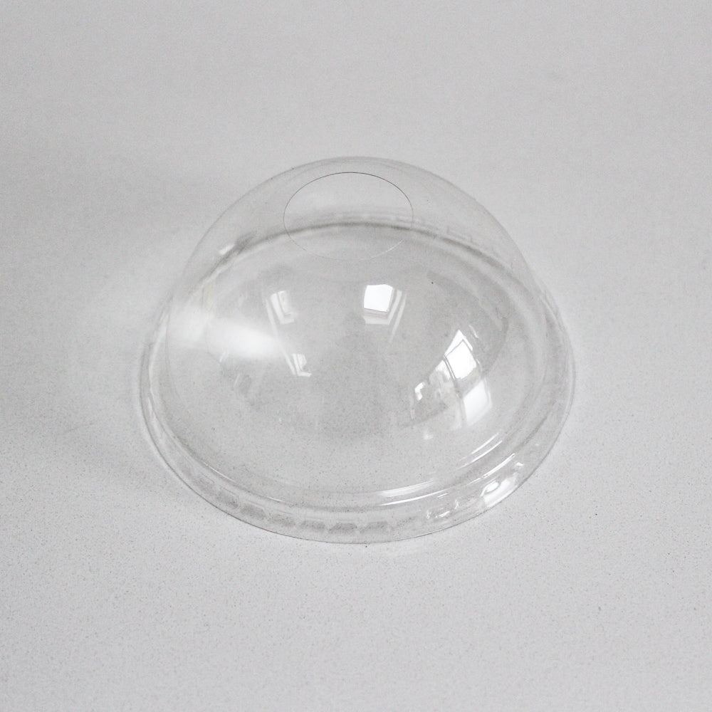 Ø95mm Dome Lid (for Custom Printed PET Glasses) - PackGenie